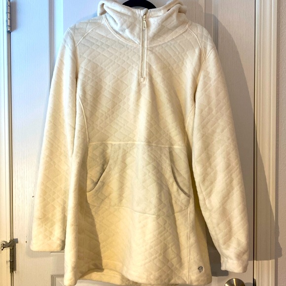 Mountain Hardwear | Tops | Mountain Hardwear Hooded Summit Fleece ...